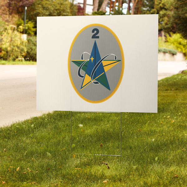 USSF 2nd Range Operations Squadron Yard Sign | Space Force Outdoor ...