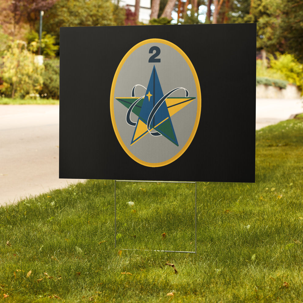 USSF 2nd Range Operations Squadron Yard Sign | Space Force Outdoor ...